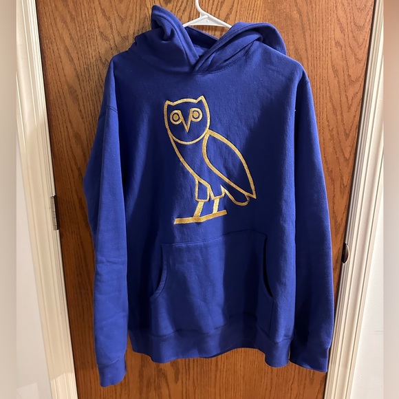 OVO | Shirts | Mens Ovo Blue Hoodie | Poshmark